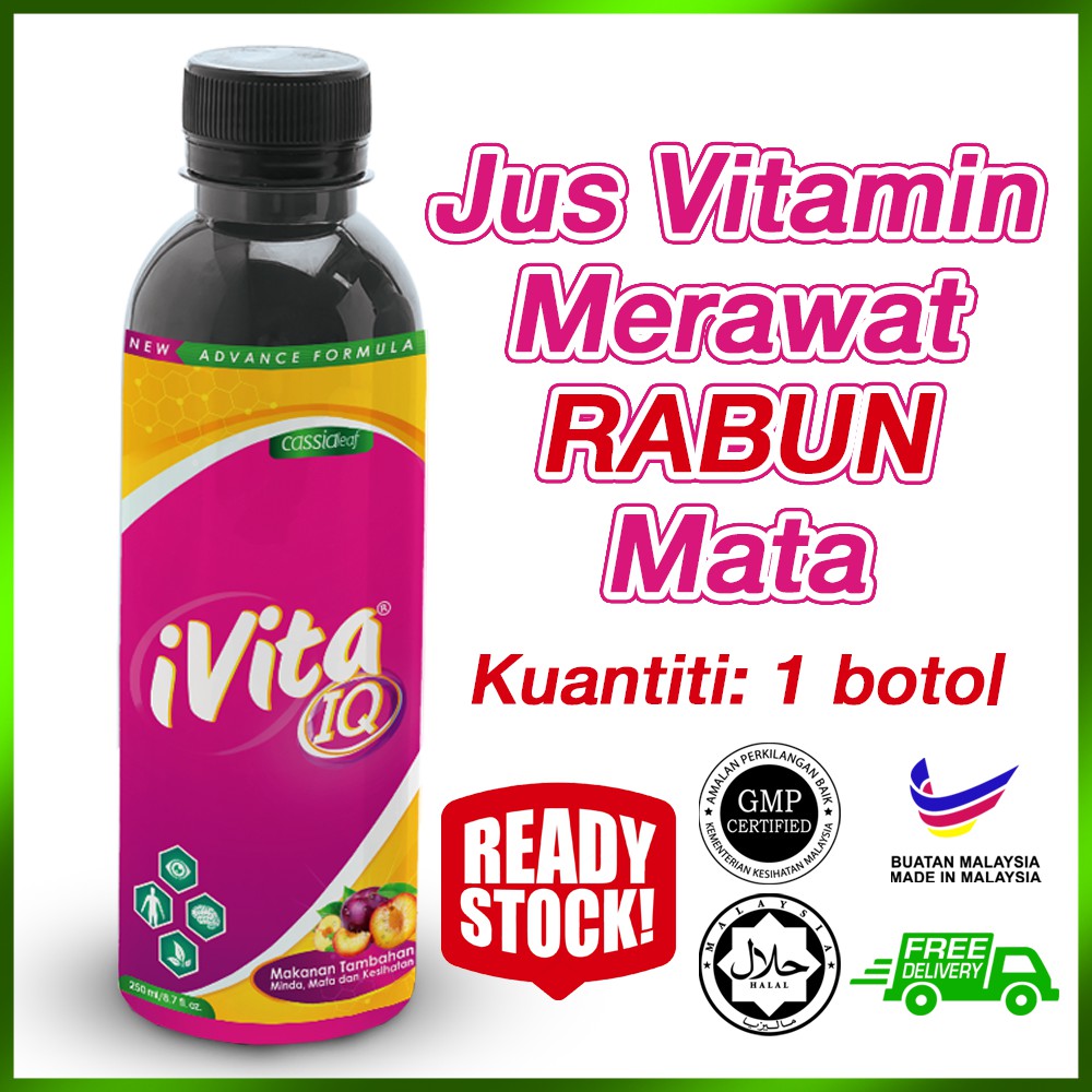 (READY STOCK) 🔥Jus iVita IQ🔥 Vitamin Mata Rabun 🔥 iVita Eyecare ...