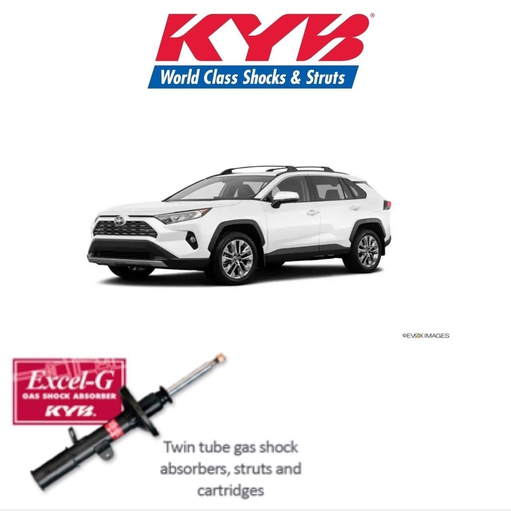 KYB Kayaba High Performance Shock Absorber for Toyota RAV4 (Gas ...