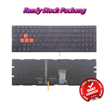 Asus ROG G501 G501V Laptop Notebook Replacement Keyboard Puchong ...