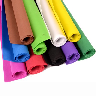 10pcs 1mm 50x50cm EVA Colorful Foam Paper For Kids Diy Sponge Paper ...