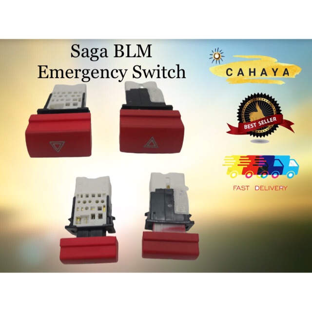 Proton Saga BLM/FL/FLX Emergency Switch/ Double signal switch | Shopee ...