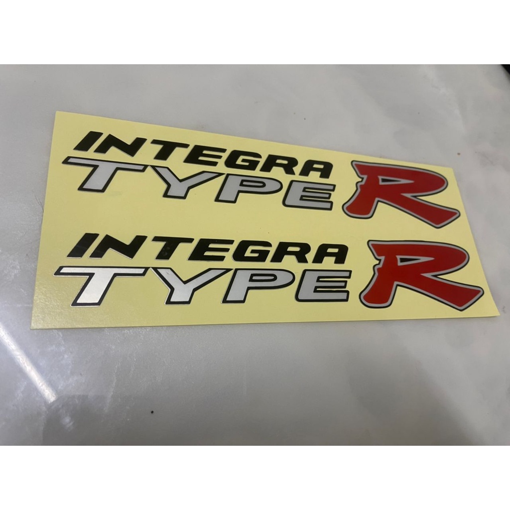 Honda Integra DC5 Type R Door Sticker Cutting Ori JAPAN | Shopee Malaysia
