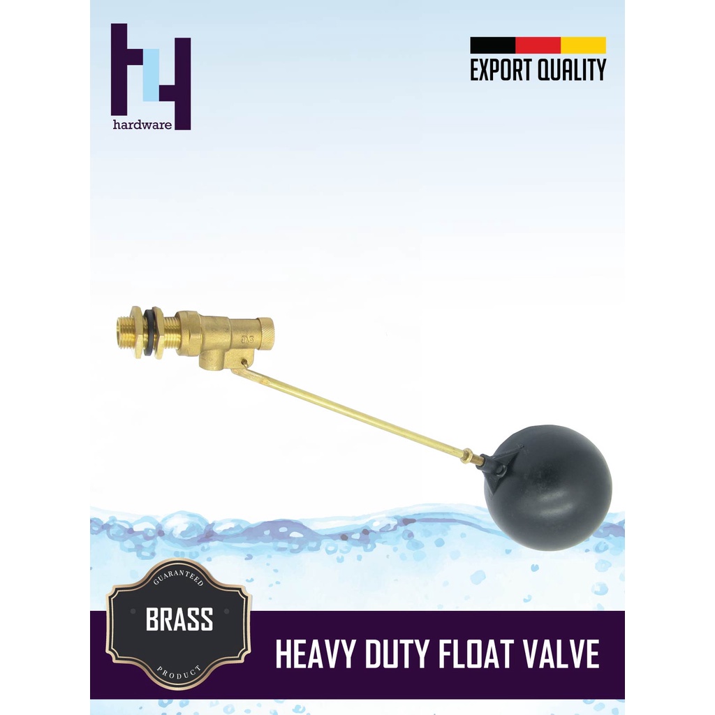 1/2" 15MM HEAVY DUTY BRASS FLOAT VALVE FLOW CONTROL | Shopee Malaysia