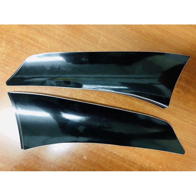 FRONT FENDER STICKER BLACK SET / STICKER HITAM | Shopee Malaysia