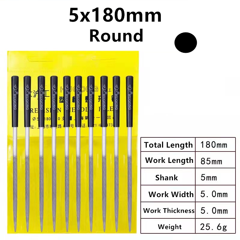 10pcs Mini Needle File Set DIY Wood Rasp File Needle Jewelry Polishing ...