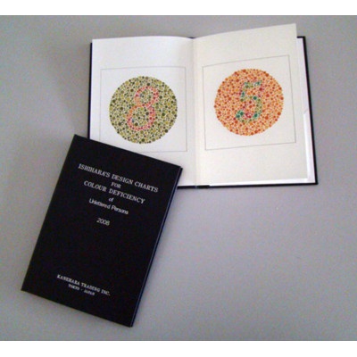 Isihara Book / Isihara 14 Plates / Isihara Book / Color Blindness Test ...