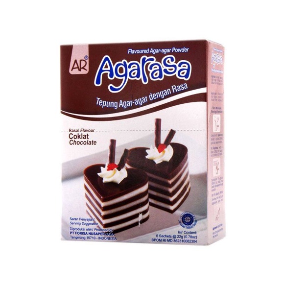Agar Agar Agar Agar Chocolate Powder 22G | Shopee Malaysia