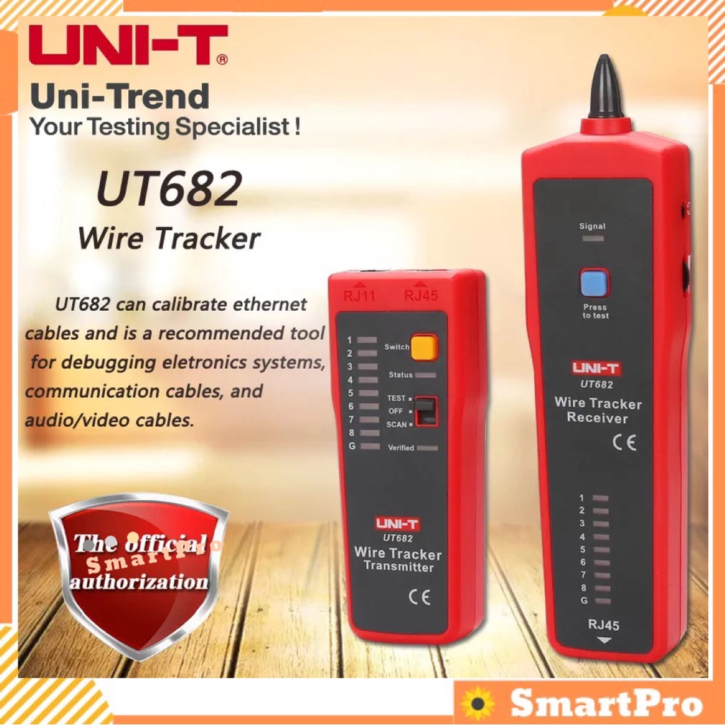 UNI-T UT682 Wire Tracker Transmitter For Network Cable /Telephone Cable ...