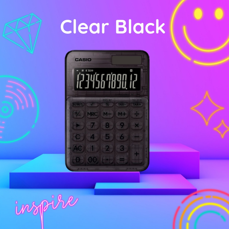 🔥READY STOCK🔥Casio New Colorful Series Calculator MS-20UC Original (1 Year warranty)/Limited ...