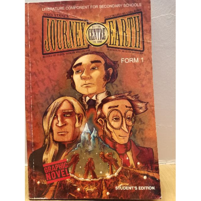 Journey to the centre of the earth (graphic novel) | Shopee Malaysia