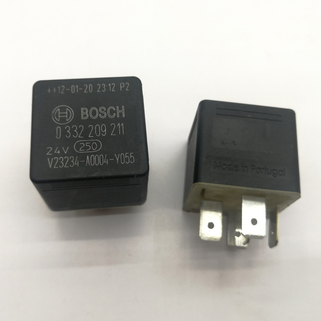 Relay BOSCH 0332209211 5 pin 24V V23234-A0004-Y055 made in Portugal | Shopee Malaysia