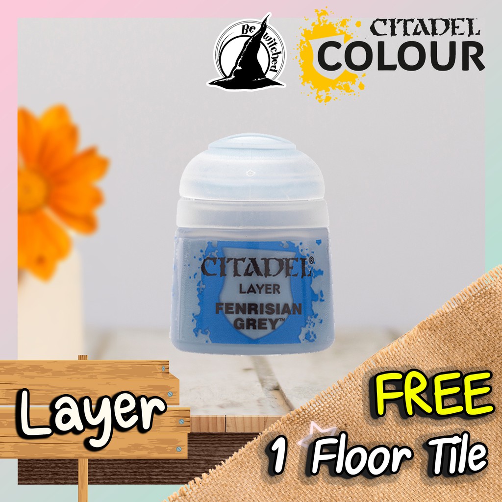 (Layer) FENRISIAN GREY: Citadel Paint 1 Floor Tile | Shopee Malaysia