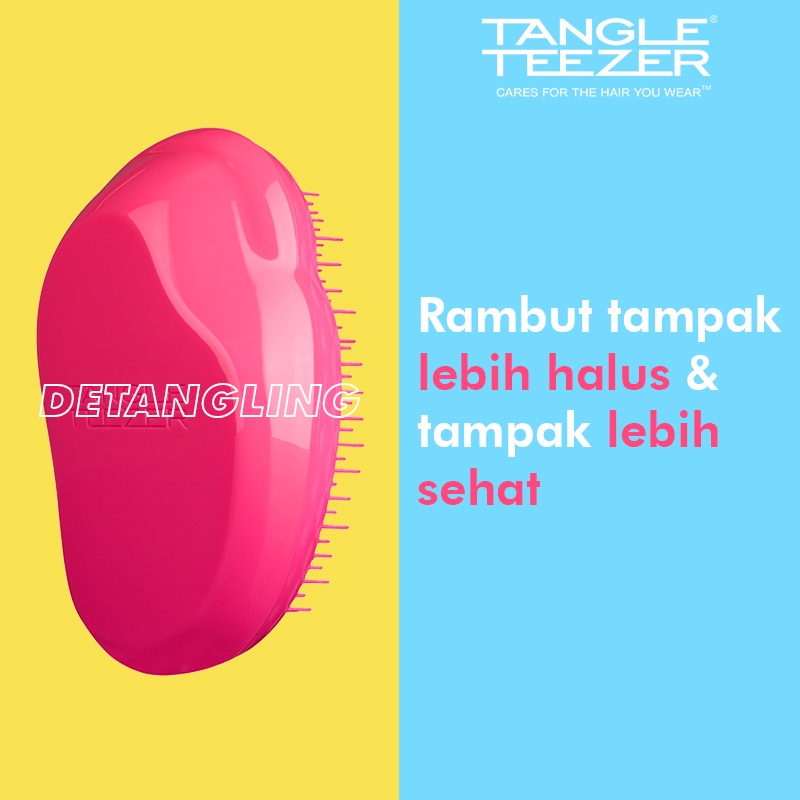 TANGLE TEEZER The Original Detangling Hairbrush 1 Pcs Hair Comb Hair ...