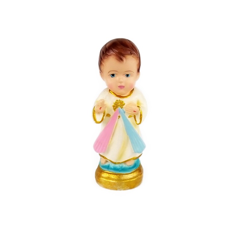 Spiritual Statue of Jesus Divine Mercy Koronka Kudus Chibi Cute ...
