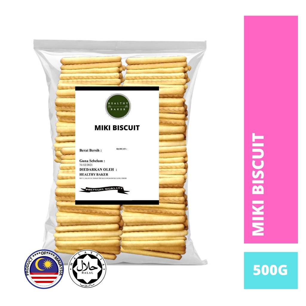 MIKI BISCUIT / STICK BISCUIT / BISKUT JEJARI / BISKUT TIMBANG / HALAL ...