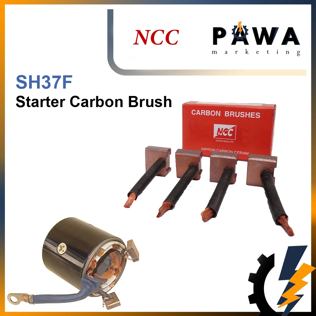 Pawa NCC Starter Carbon Brush SH37F/JHTSX-37 Daihatsu Hitachi type | Shopee Malaysia