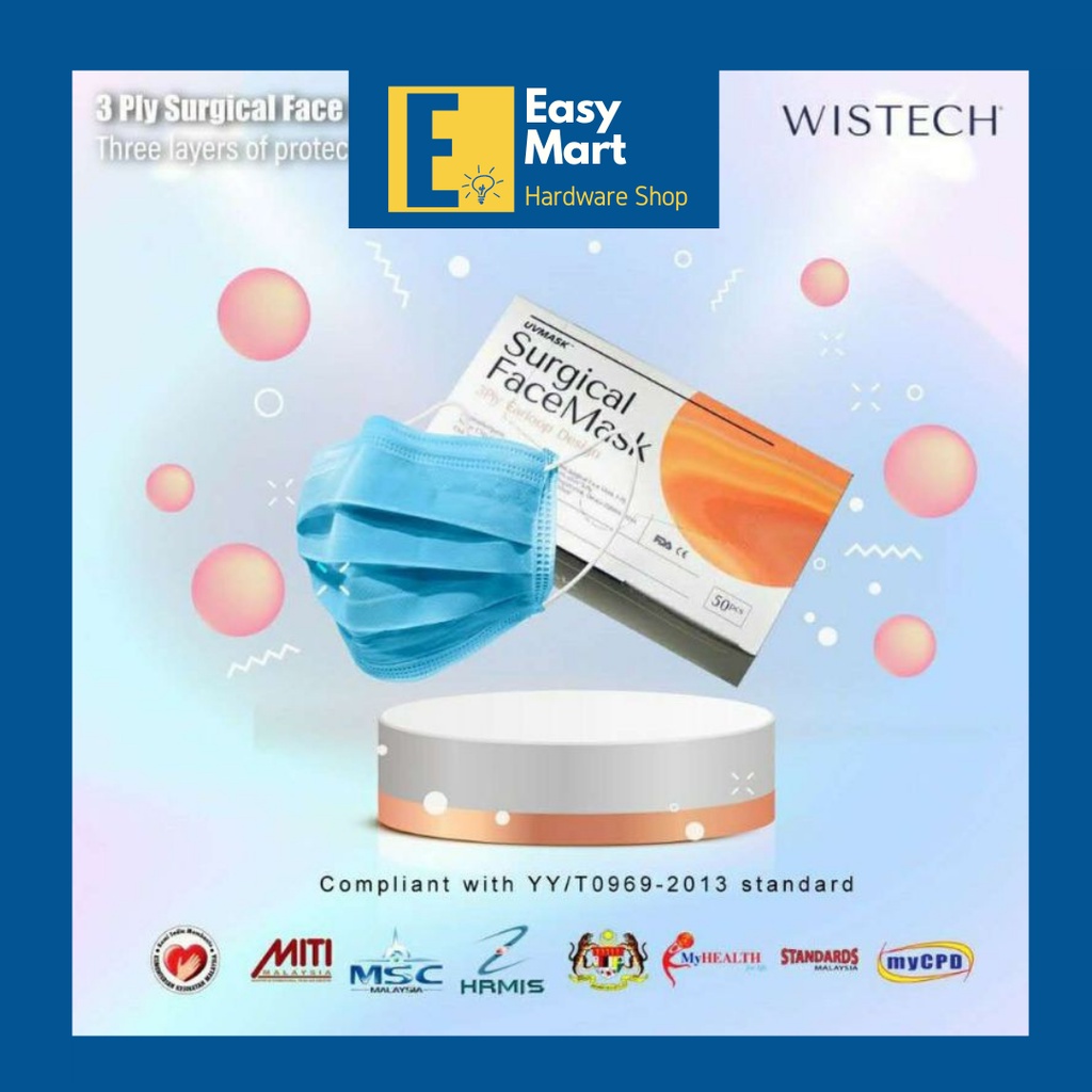 [𝐑𝐄𝐀𝐃𝐘 𝐒𝐓𝐎𝐂𝐊] 𝐖𝐈𝐒𝐓𝐄𝐂𝐇 𝟑 𝐏𝐋𝐘 𝐒𝐔𝐑𝐆𝐈𝐂𝐀𝐋 𝐅𝐀𝐂𝐄 𝐌𝐀𝐒𝐊 | Shopee Malaysia