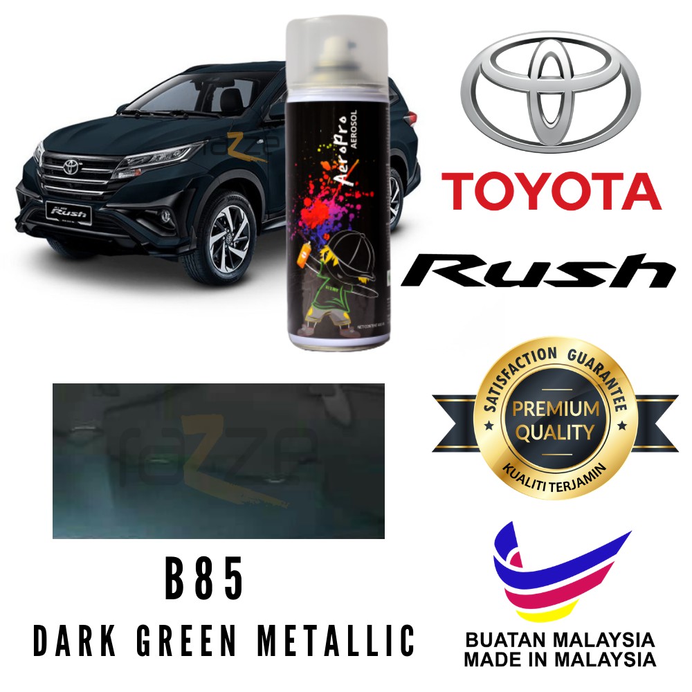 TOYOTA RUSH - Aerosol Spray Paint Original Colour Touch Up– RAZZE ...