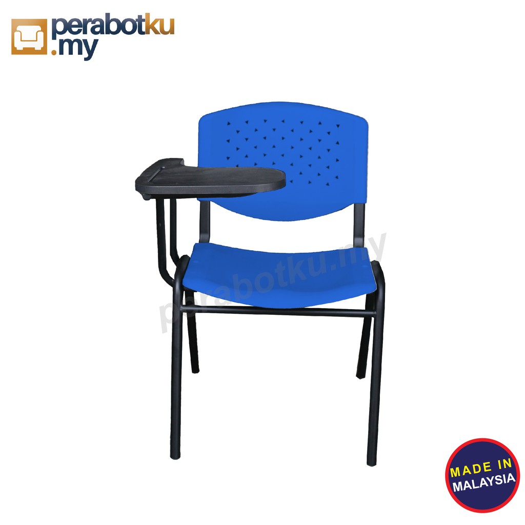 Study Chair with Writing Table Student Flip Chair Tuition Chair School ...