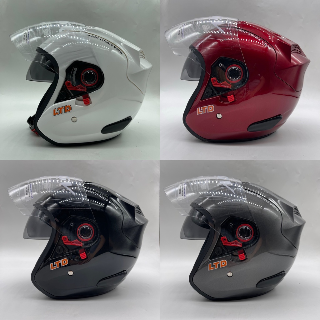 LTD INFINITY AVENT DOUBLE VISOR HELMET TOPI KELEDAR HELMET LTD INFINITY ...