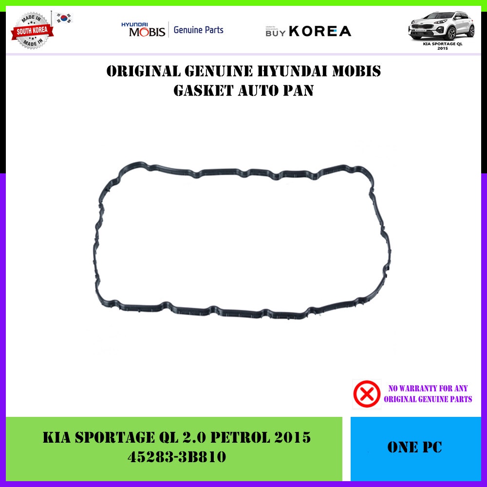 Kia Sportage QL 2.0 Petrol 2016 Genuine Hyundai Mobis Auto Pan Gasket ...