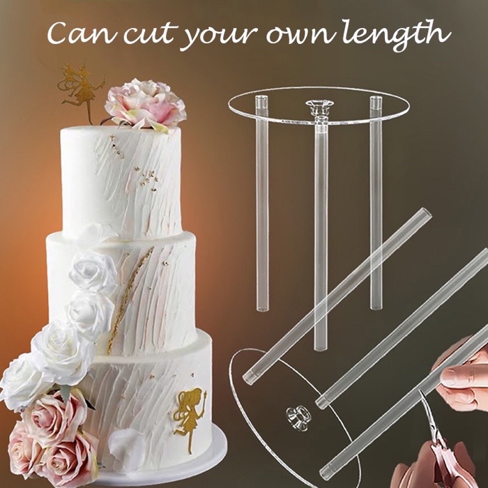 Kek Multi Layer Cake Piling Bracket Wedding Birthday Cake Support Frame ...