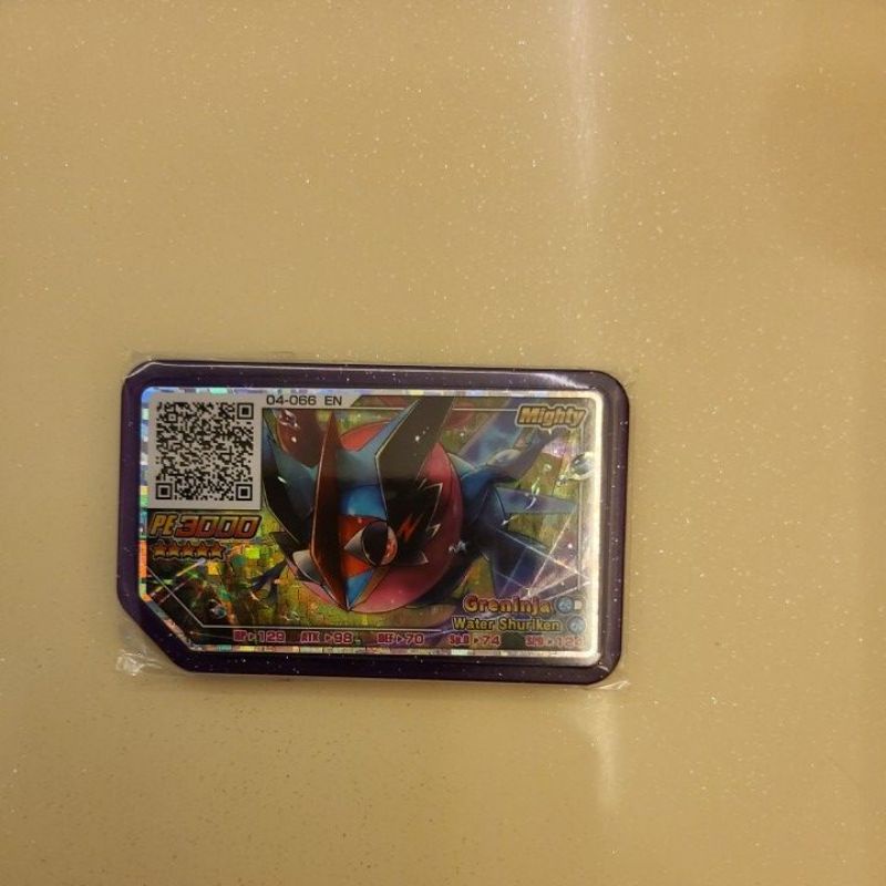 Greninja - 5 star Pokemon Gaole Part 4 Original disk | Shopee Malaysia