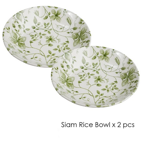 Claytan Siam Rice Bowl (2pcs) 8"/(3pcs)8"(Free Bubble Wrap) | Shopee ...