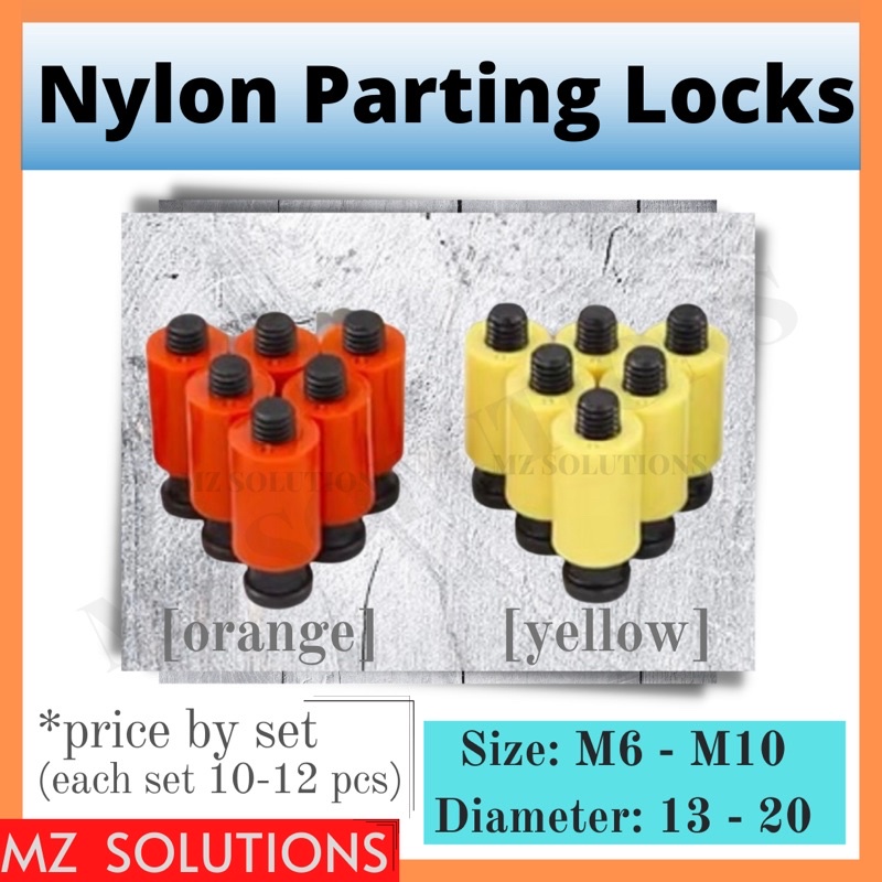 Nylon Mold Parting Locks |per box|12pcs 10pcs|M6 M8 M10|Mould Opener ...