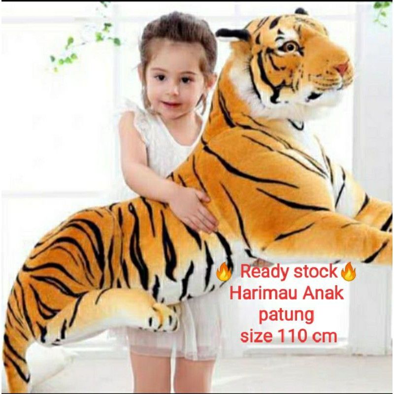 🔥Hot ltem🔥 Terbesar size 120 cm & 110 cm Harimau Anak patung / Big ...
