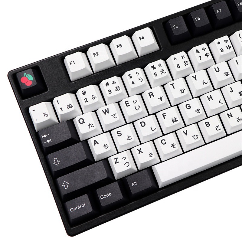 Cherry 137 Keys PBT Dye-Subbed Cherry Profile Keycaps Set for ...