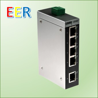 Phoenix Contact Unmanaged Fast Ethernet Switch 5 port, 24Vdc, 100Mbps ...