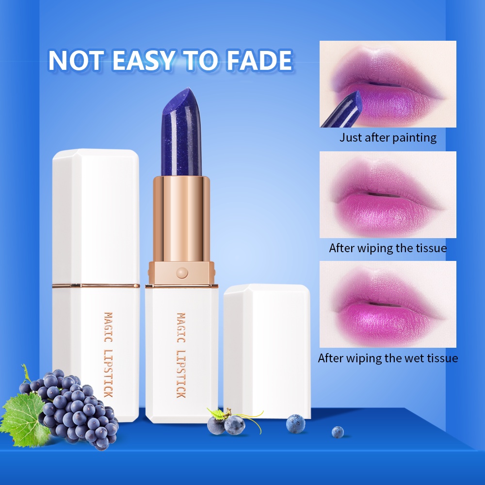 Lakerain Magic Temperature Changing Colors Lipstick No Fading ...
