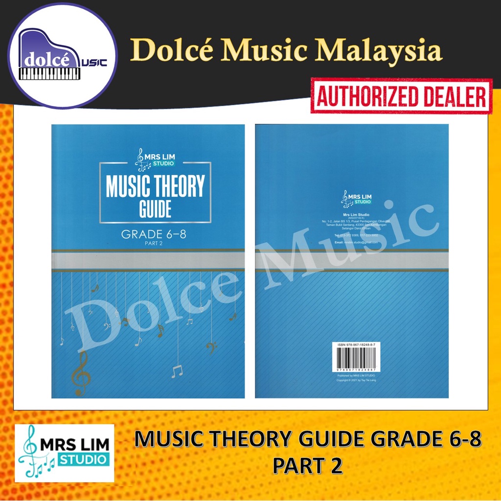 Mrs Lim Studio - Music Theory Guide Grade 6-8 Part 2 | Shopee Malaysia