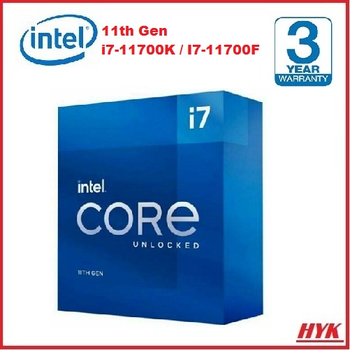 Intel Unlocked 11th Gen Core i7-11700K - 8 Cores 16 Threads Desktop ...