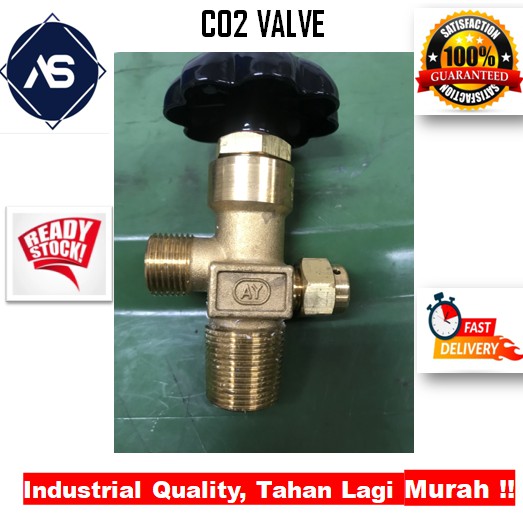 Ready Stock] Co2 Head Valve/ CO2 Head Gas Valve for Carbon Dioxide ...