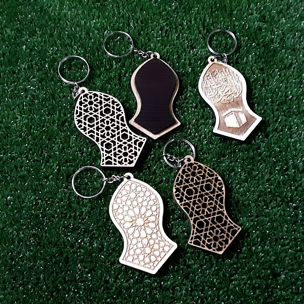 KEYCHAIN CAPAL VIRAL | WOOD MATERIAL MULTIPLE DESIGN | Shopee Malaysia