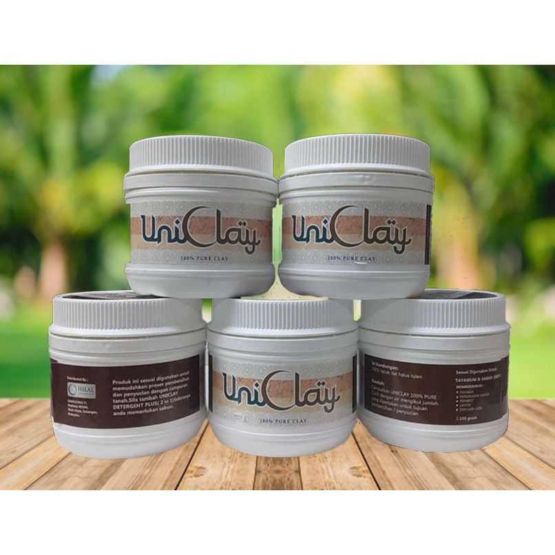 UNICLAY 100% PURE CLAY - TAYAMUM & SAMAK (READY STOCK) | Shopee Malaysia