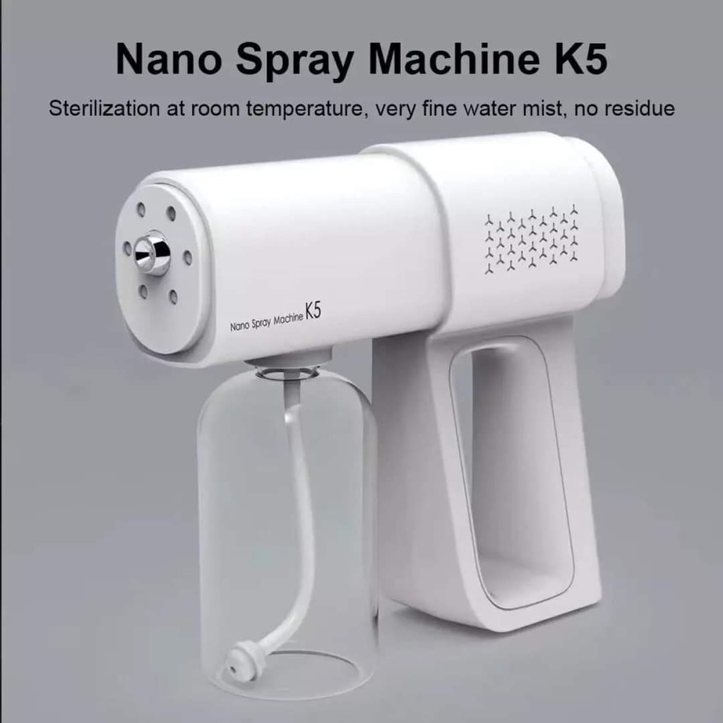 Nano Spray Gun K5 Wireless Handheld Portable Disinfection Sprayer ...