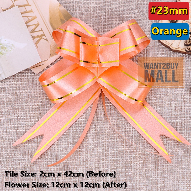 10pcs pack Pull Ribbon Riben Reben Ribben Satin Organza Gift Flower ...