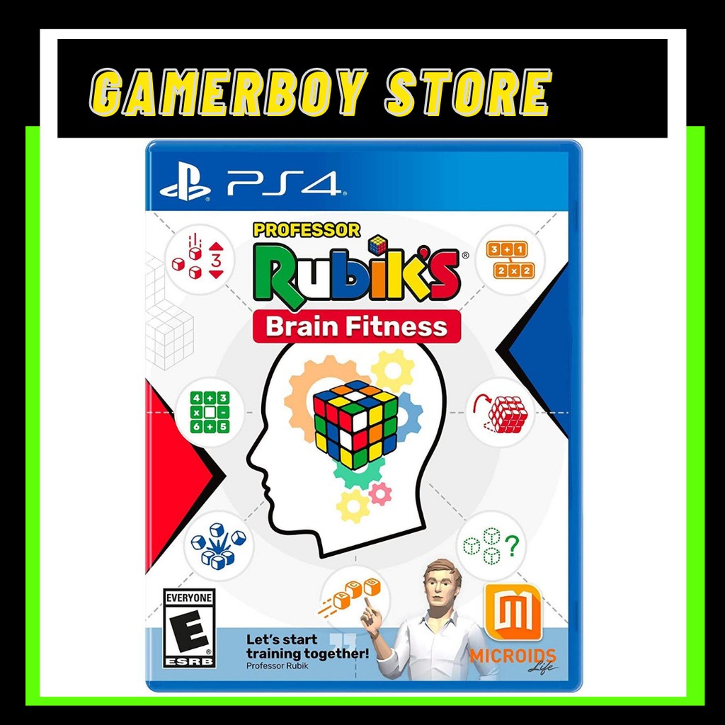 PS4 PROFESSOR RUBIK'S BRAIN FITNESS DVD (R2 ENGLISH) | Shopee Malaysia