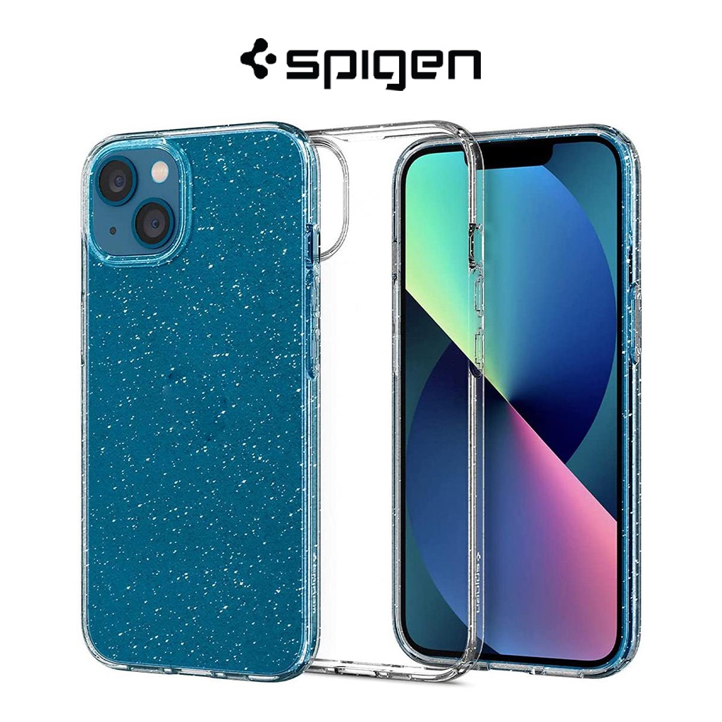 Spigen iPhone 13 Case Liquid Crystal Glitter Casing Slim Flexible ...