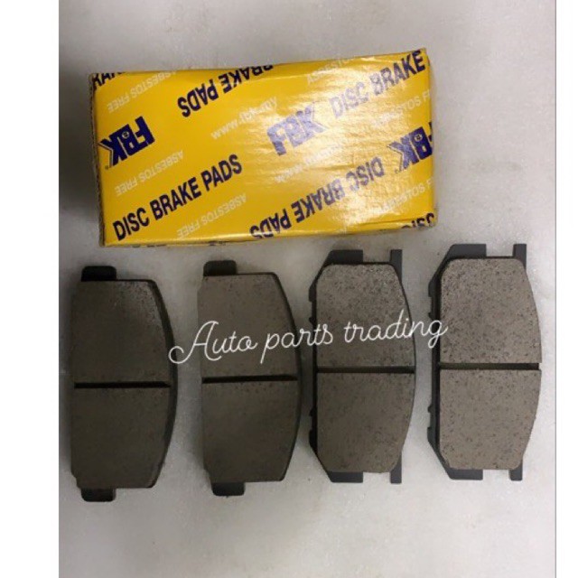 TOYOTA COROLLA KE70 FRONT BRAKE PAD FBK JAPAN NIBK | Shopee Malaysia