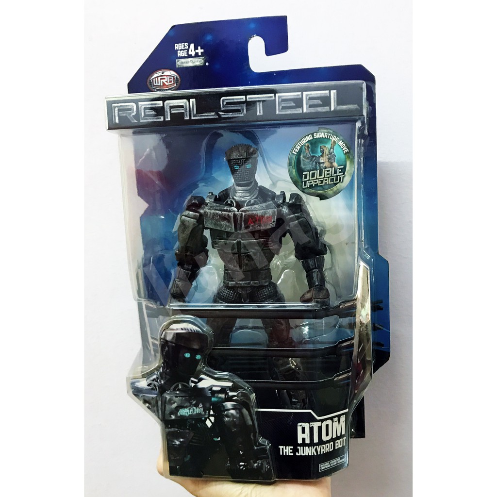 Real Steel Atom The Junkyard Bot 8 inch action figure | Shopee Malaysia