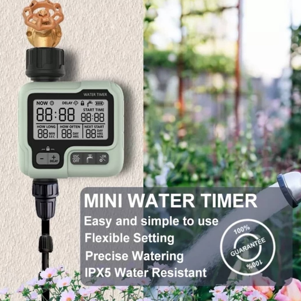HCT-322 Automatic Water Timer Garden Digital Irrigation Machine ...