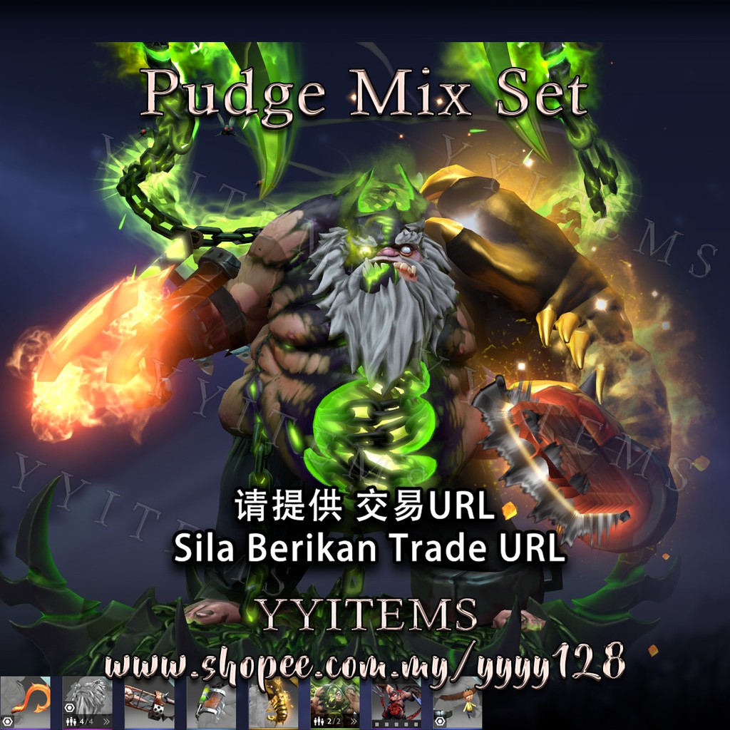 Dota 2 Pudge Set
