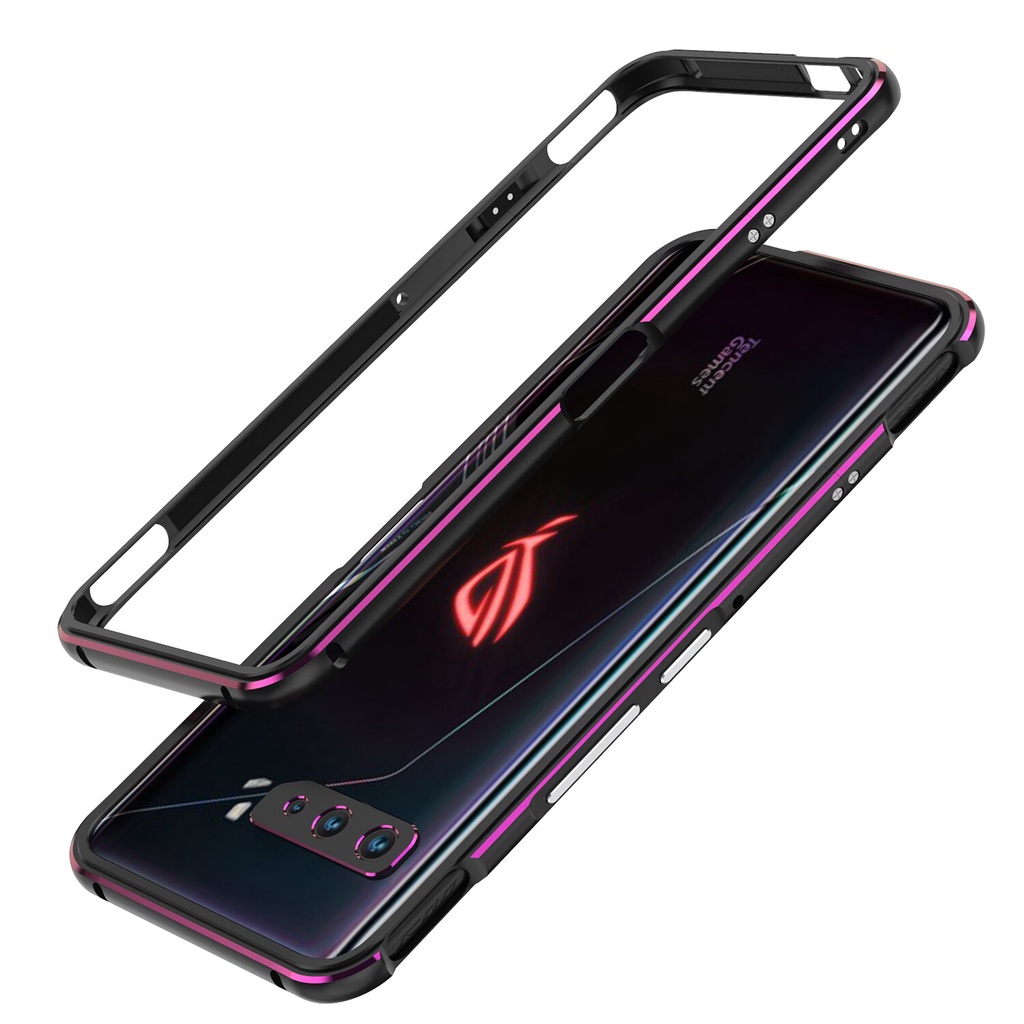 For ASUS ROG Phone 3 Strix Case Aluminum Metal Bumper Case For Asus ROG ...