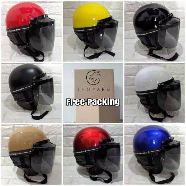 Leopard CHIP/CLUB HELMET!! !!! | Shopee Malaysia