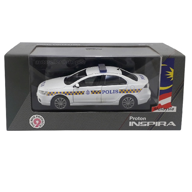 Proton Inspira PDRM & Tourist Police Malaysia 1:32 Scale Diecast Metal ...