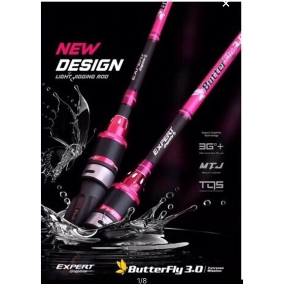 Expert Butterfly 3.0 Light Jig Rod | Shopee Malaysia